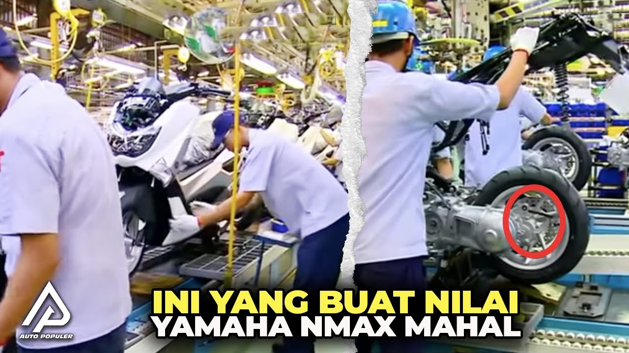 Ternyata Begini Rahasia Dibalik Proses Pembuatan Yamaha Nmax...! - YouTube