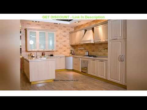 ✅ PVC/vinyl kitchen cabinet(LH-PV074)