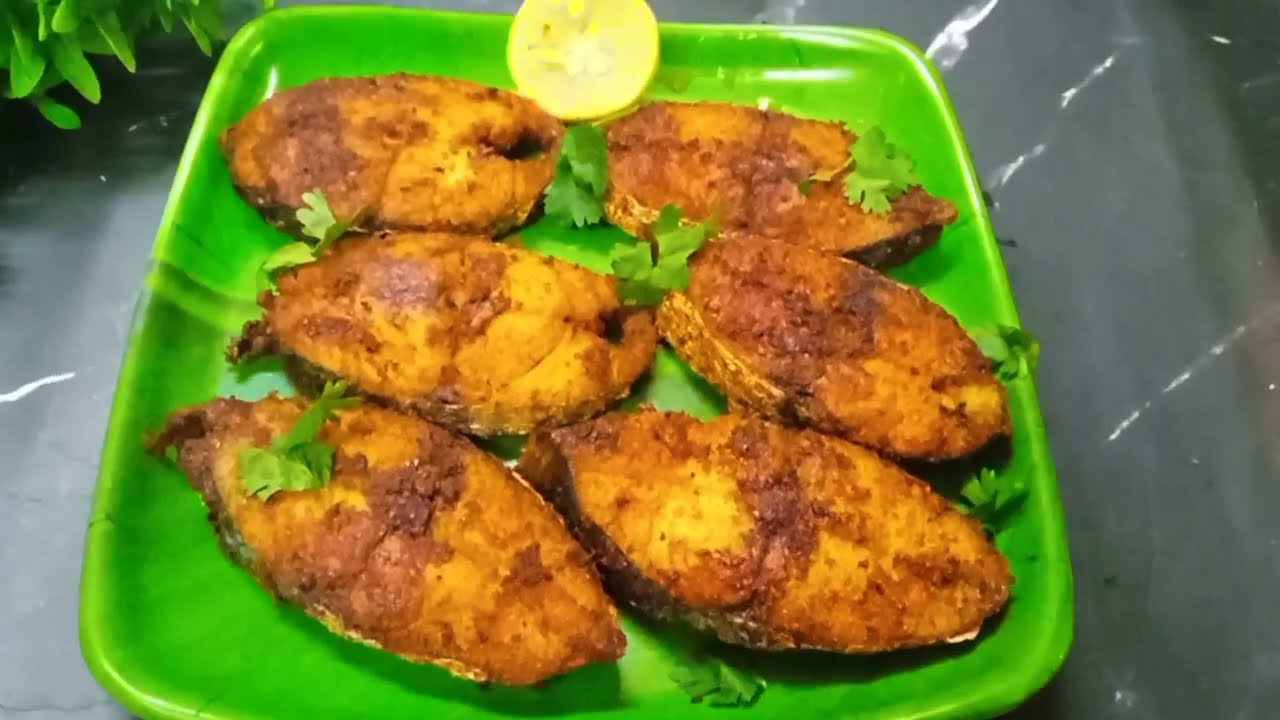 Fish Fry | Surmai Fish Fry Recipe | Easy And Tasty Fried Fish |How To ...