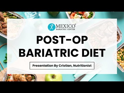 Bariatric Post-Op Diet Webinar - YouTube
