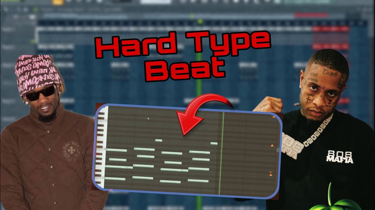 Making a hard type beat - YouTube