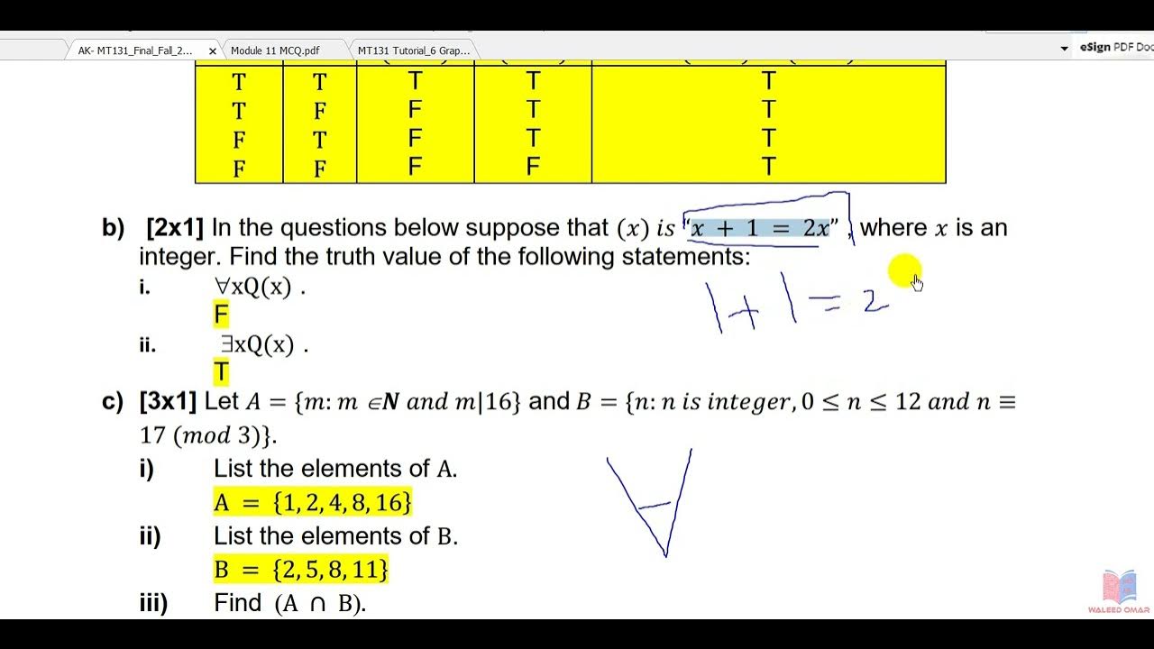 MT131 Final Fall 2024 - YouTube