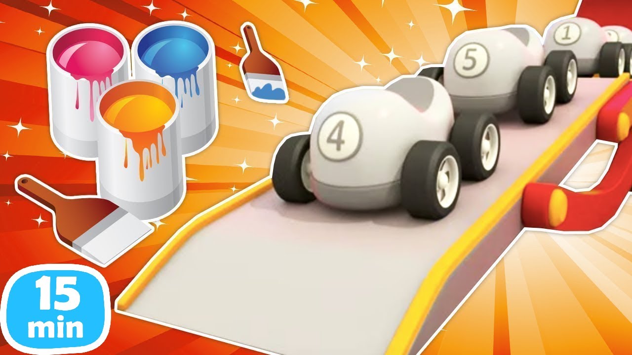 Vamos aprender as cores em português. Desenho animado infantil ...