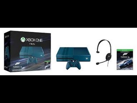 BEST Forza Motosport 6 Xbox One Limited Edition Bundle Unboxing! - YouTube