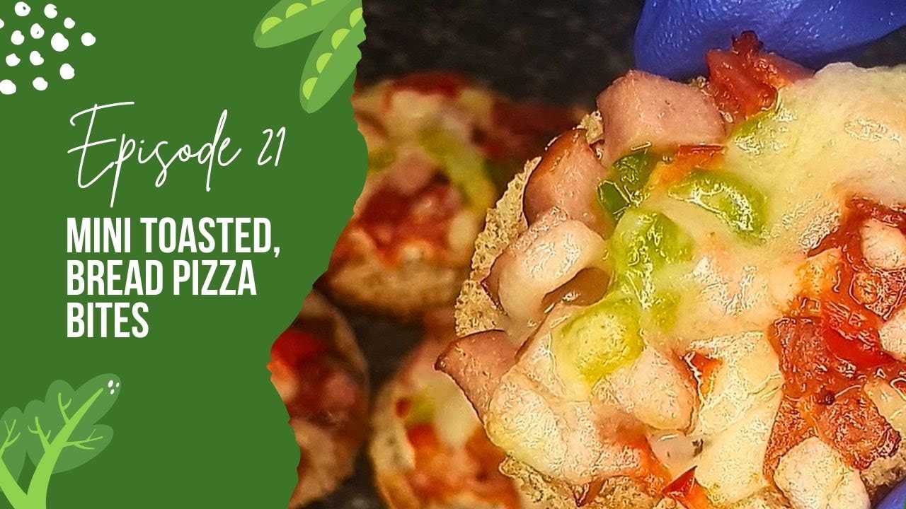How to Make Mini Toasted Bread Pizza Bites| A Quick and Easy Recipe ...