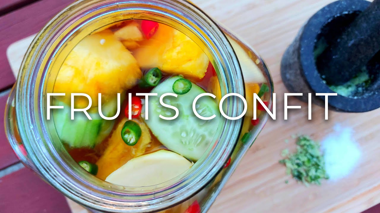 Mauritian Style Fruit Pickles | Fruits Confit 🇲🇺 - YouTube