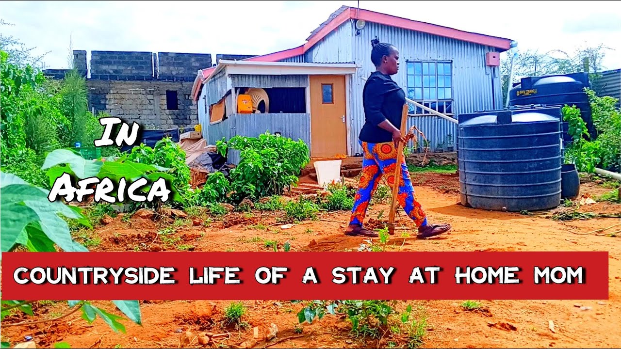 I did it 😲 Countryside Life of a Stay at Home Mom in Africa || African ...