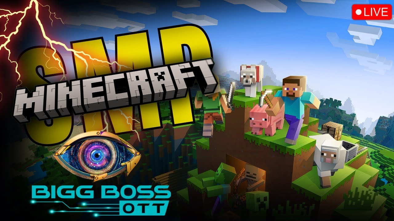 BIG BOSS IN MINECRAFT SMP | MINECRAFT SMP ON BIGBOSS | MINECRAFT LIVE ...