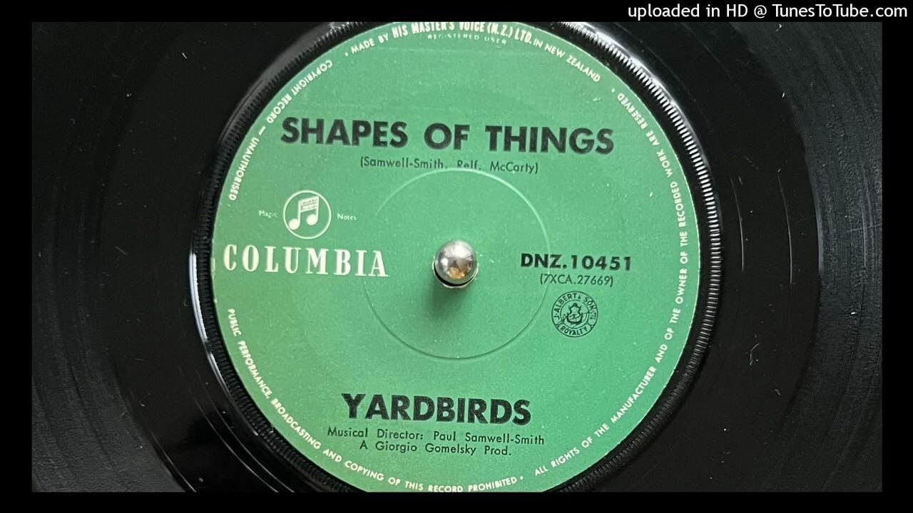 The Yardbirds - Shapes of Things (Columbia) 1965 - YouTube