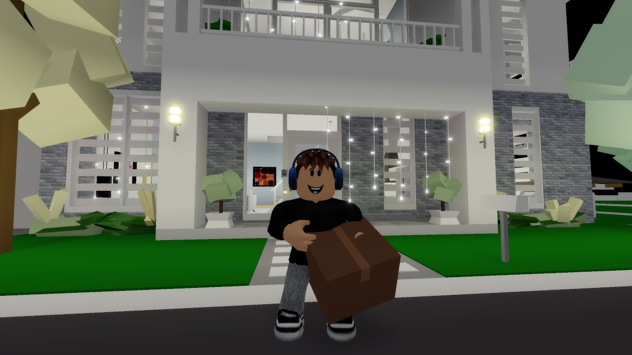 DELIVERYING EVERY BOX IN EVERY HOUSE IN BROOKHAVEN RP! - YouTube