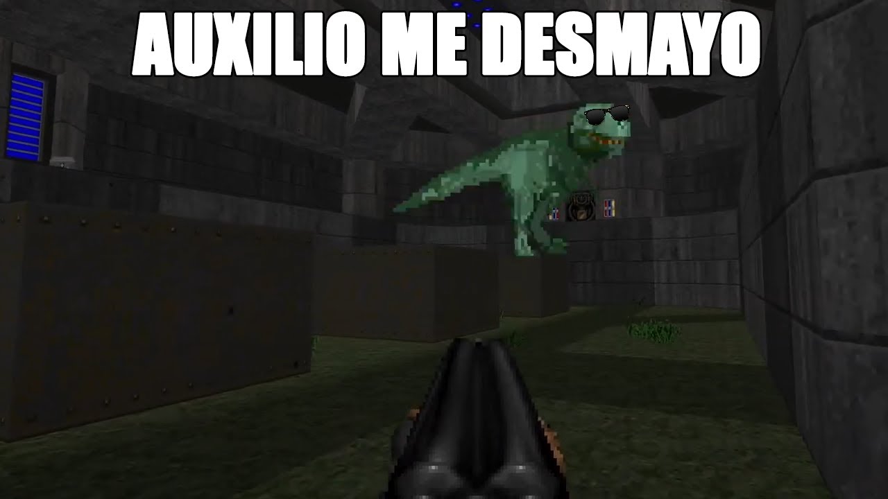 [DOOM] Dino Rampage + Brutal Doom v22 + Vanguard - YouTube