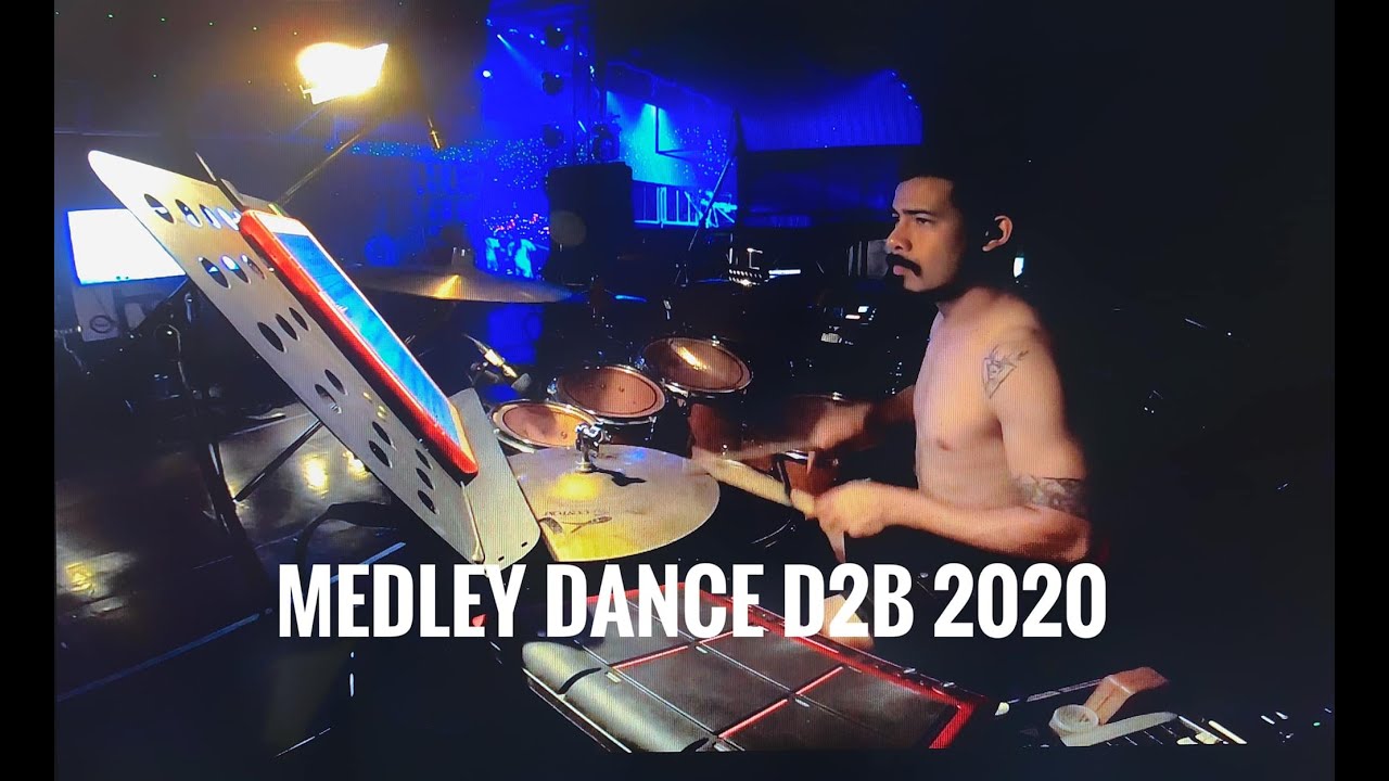Medley Dance D2B (Drum View) - D2B Infinity + Fun Concert 2020 - YouTube
