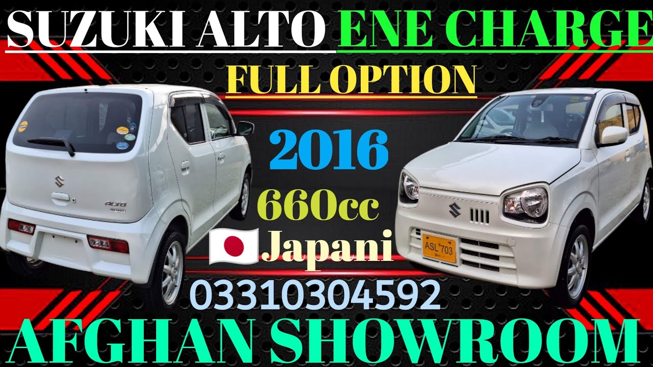 Suzuki Alto 2016 model full option 660cc ene charge pal white color ncp ...