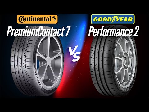 Continental PremiumContact 7 vs Goodyear EfficientGrip Performance 2