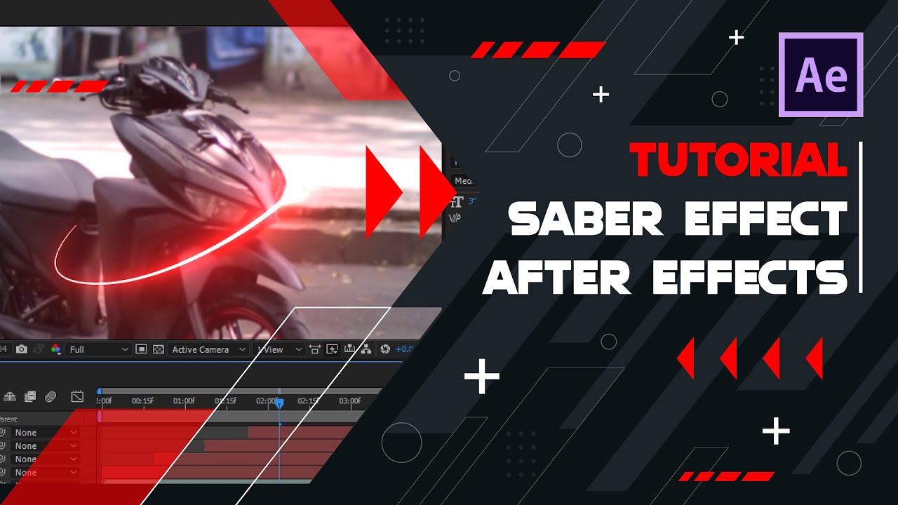 TUTORIAL AFTER EFFECTS | Cara bikin saber effect(basic) - YouTube