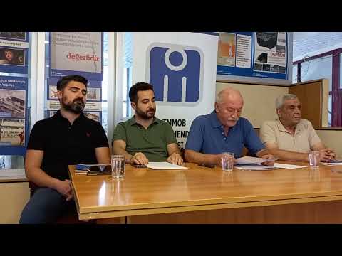 Adana İMO adına Hasan Aksungur; \