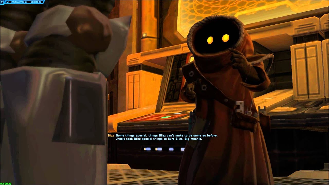 SWTOR BH Third Conversation with Blizz - Keepsakes - YouTube