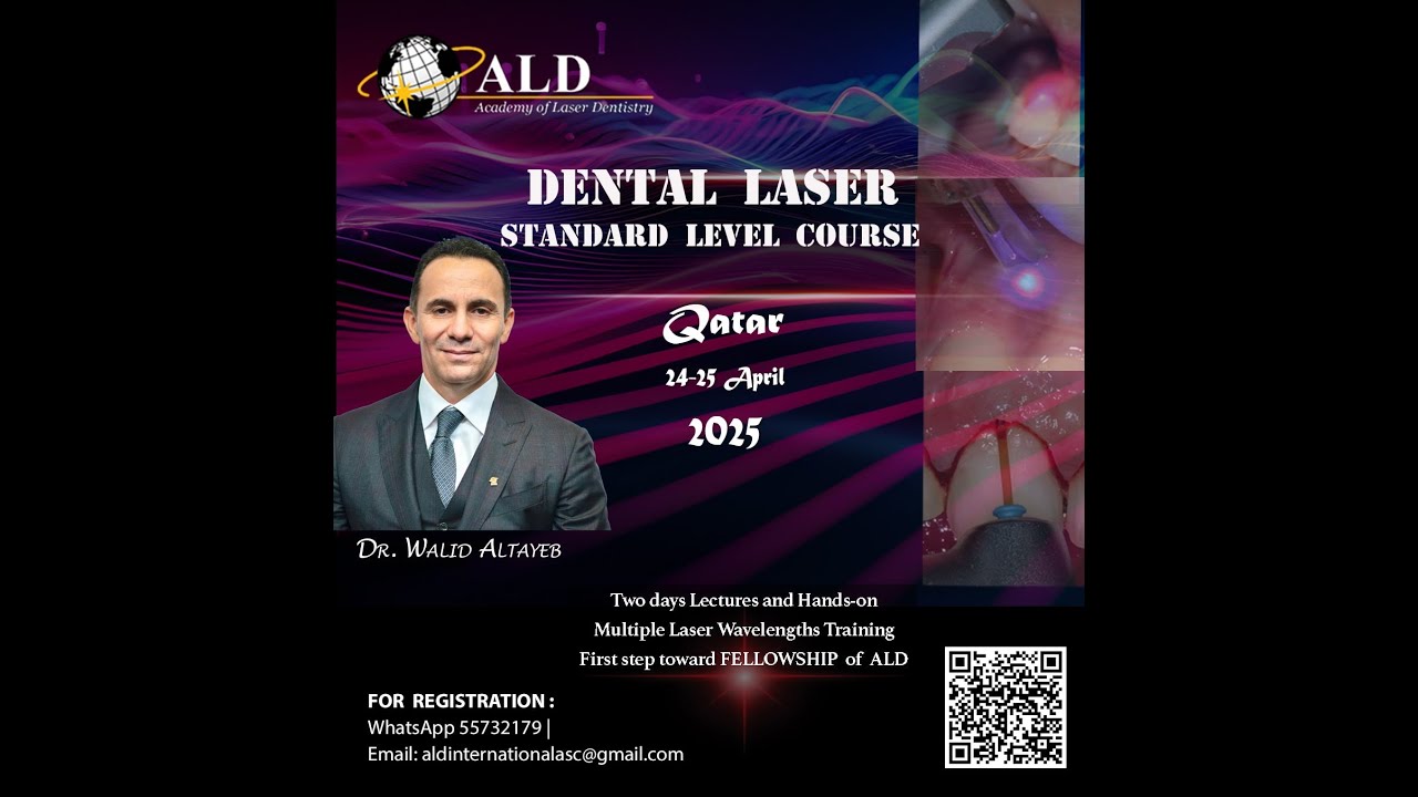 ALD Dental Laser Standard Level Course - YouTube