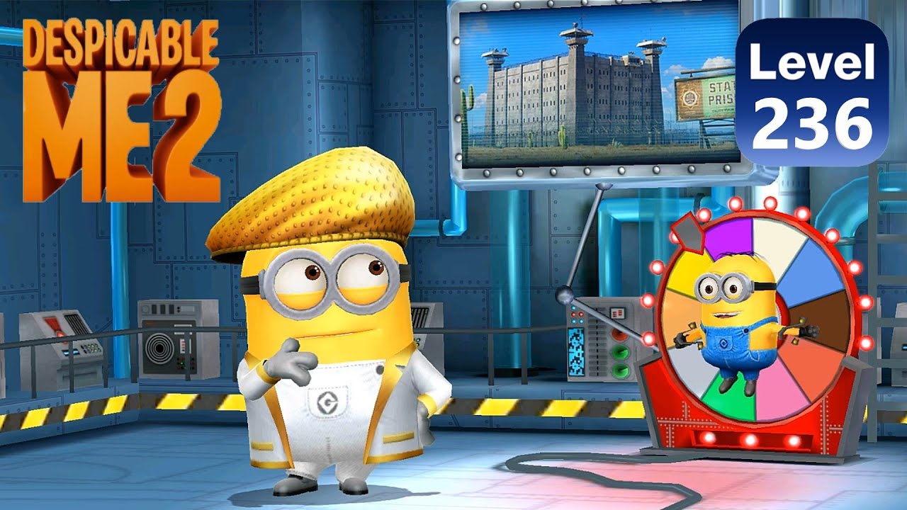 Minion Rush Singer minion run Prison level 236 Xbox PC gameplay ...