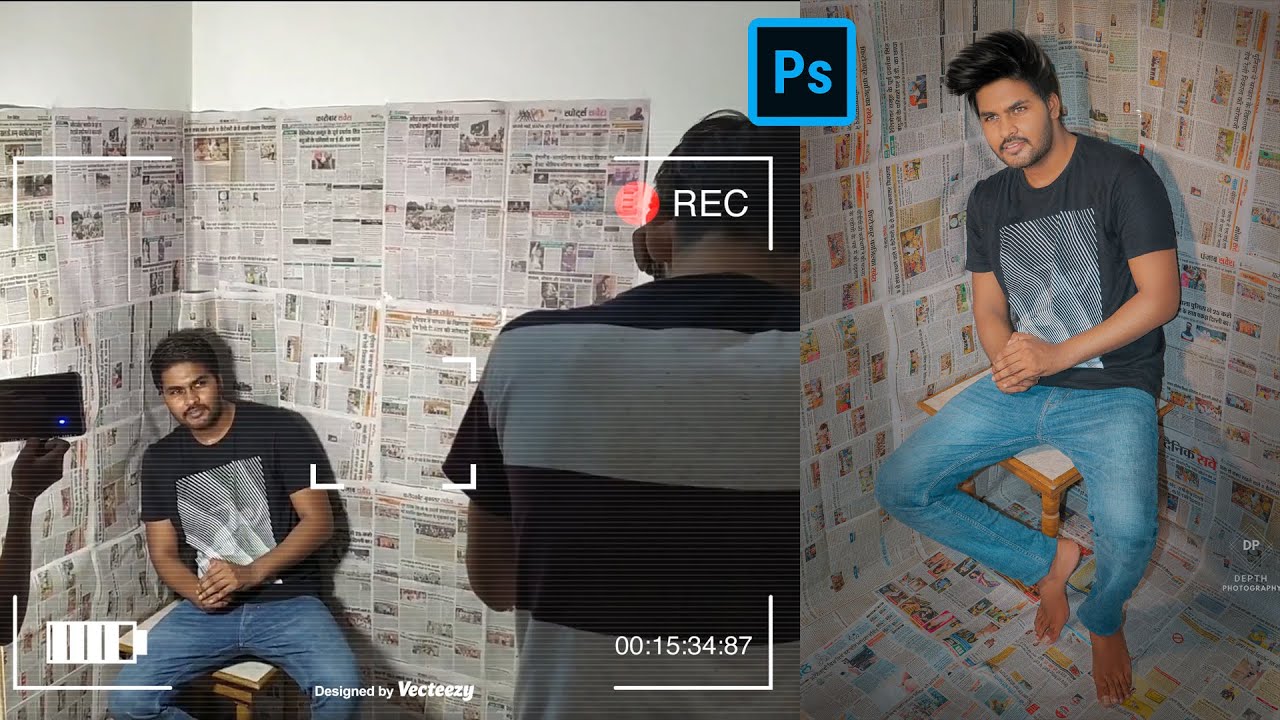 Newspaper studio setup & Photoshoot at home | NEWS PAPER TRENDING ...