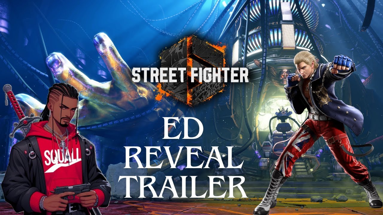 We Got Steve Fox In SF6! - Squall Reacts Street Fighter 6 Ed Trailer ...