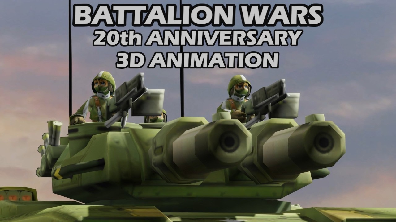 Battalion Wars: 20 years | 3D animation - YouTube