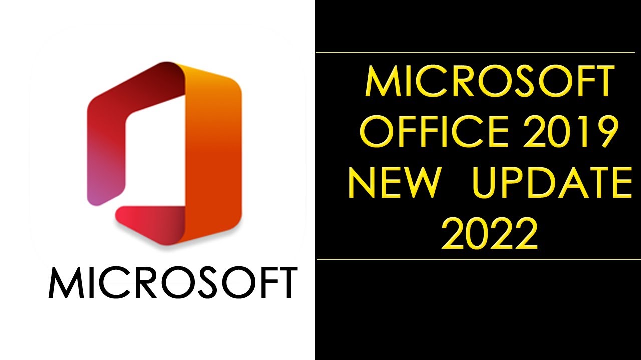 How To Update Microsoft Office 2019 In 2022 - YouTube