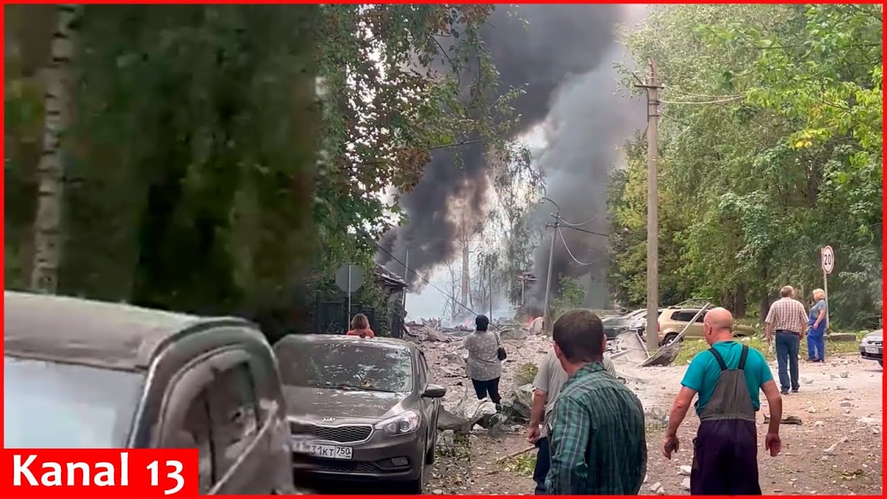 Russians show the destruction after the explosion in Moscow - there are ...