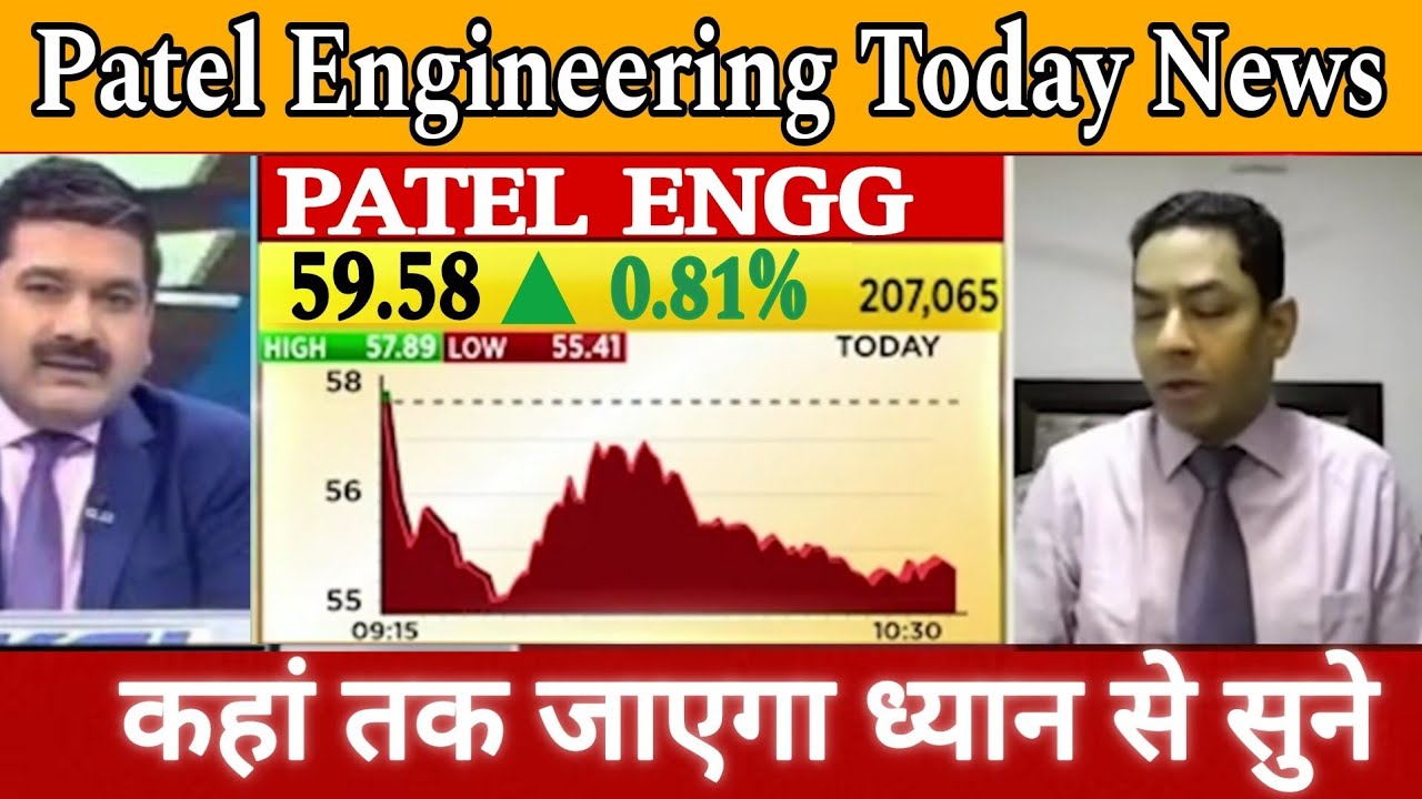 Patel Engineering Share Latest News | Patel engineering share today ...