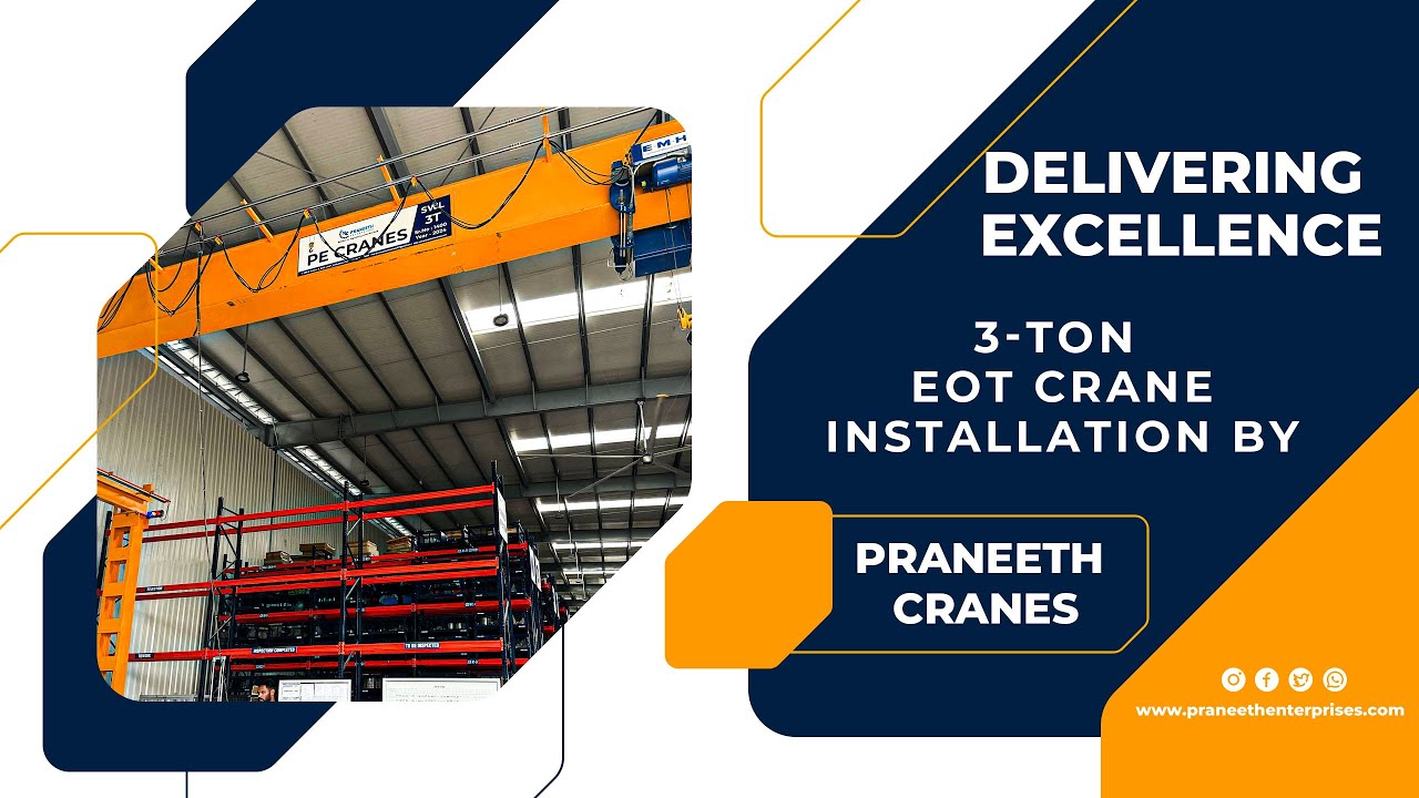 Built to Perform: "Praneeth Cranes' Advanced EOT Crane for Ruhrpumpen ...