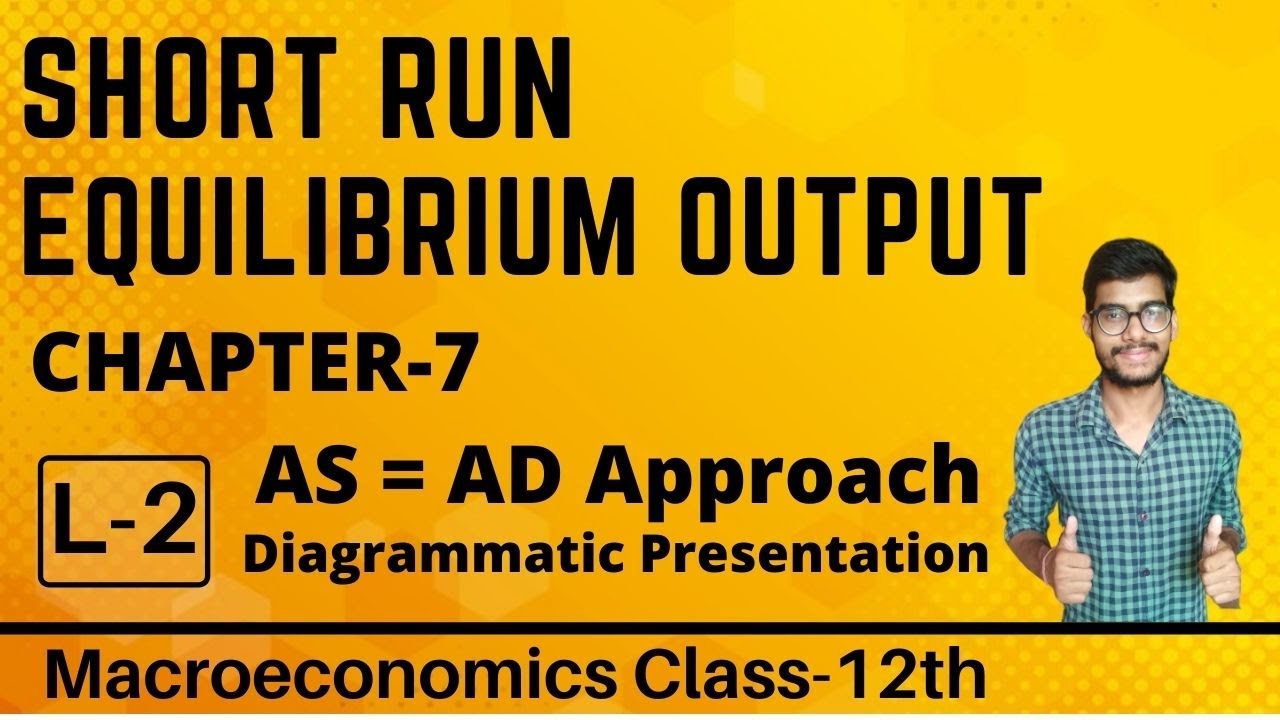 Short Run Equilibrium Output | L-2 | Class-12th | Chapter-7 | AS=AD ...