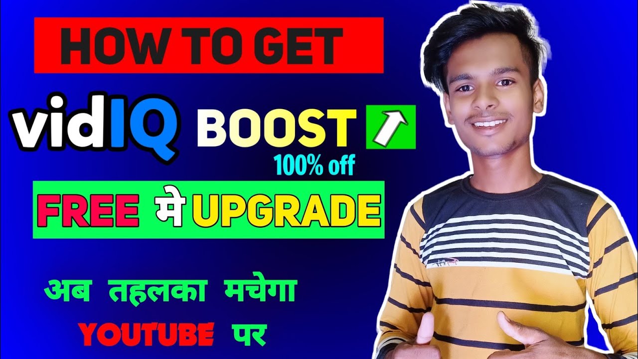 how to get vidiq pro for free | Vidiq boost free upgrade 2022 | Vidiq ...