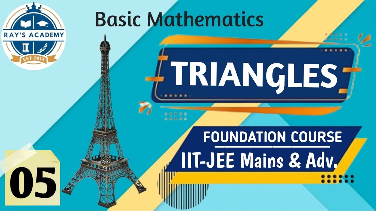 Triangles | Basic Maths | IIT-JEE Mains ️‍🔥 | Concepts | JEE Advanced ...