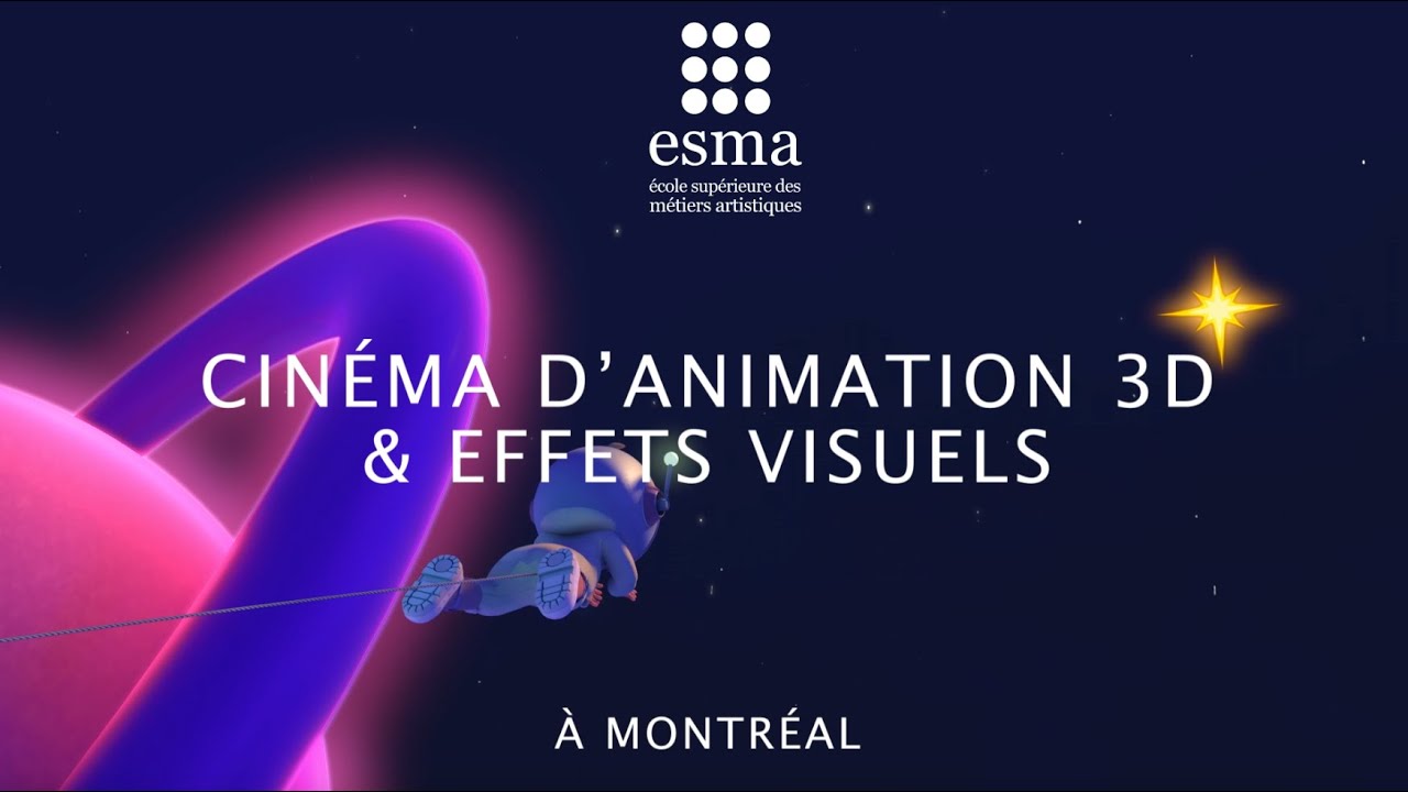 ESMA Montréal - Demoreel 2023 - Cinéma d'animation 3D et effets visuels ...