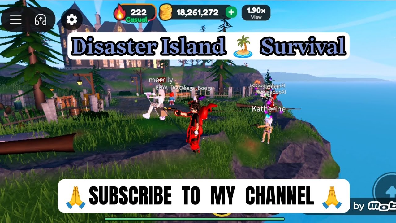 Disaster Island🏝 Survival needs more updates and new disaster - YouTube