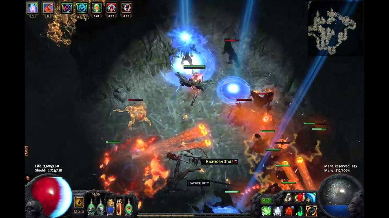 Path of Exile - 3tier spider lair - YouTube