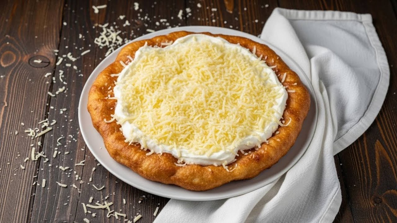 3 Fried Dough Recipes (HOW to Make Hungarian Langosh) - YouTube
