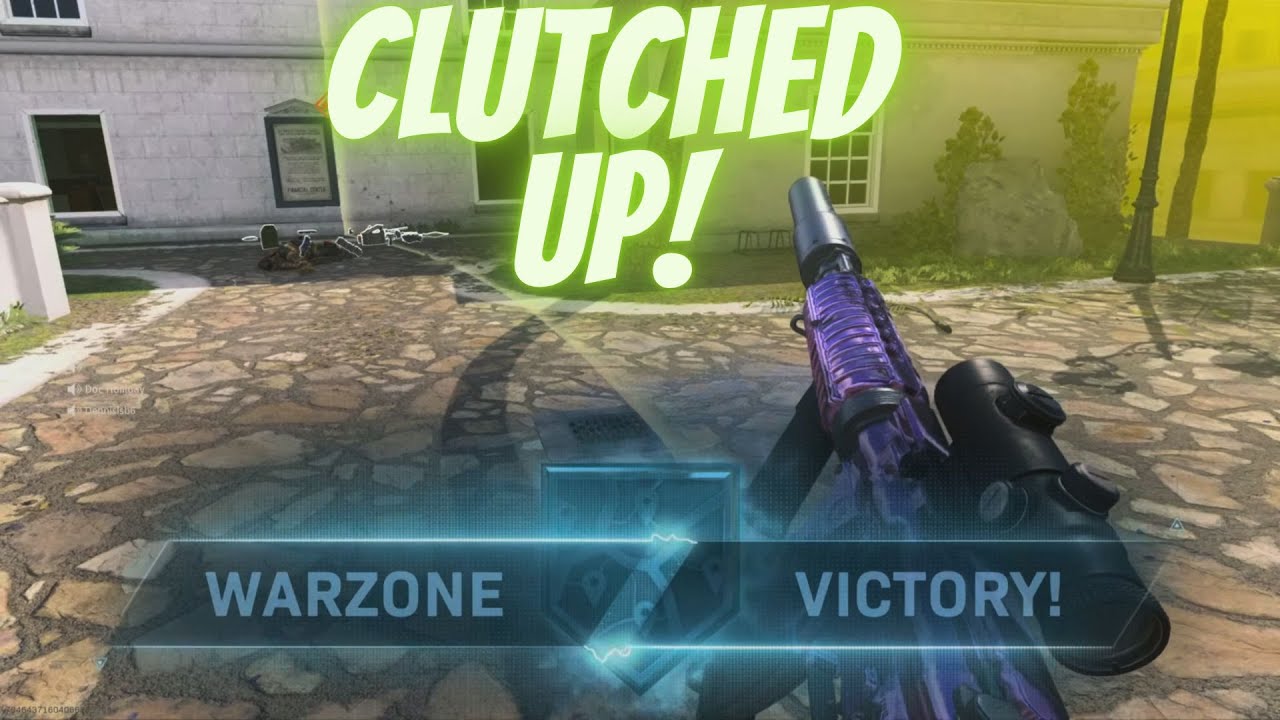 MY MOST CLUTCH MOMENT IN WARZONE??? CALL OF DUTY WARZONE - YouTube