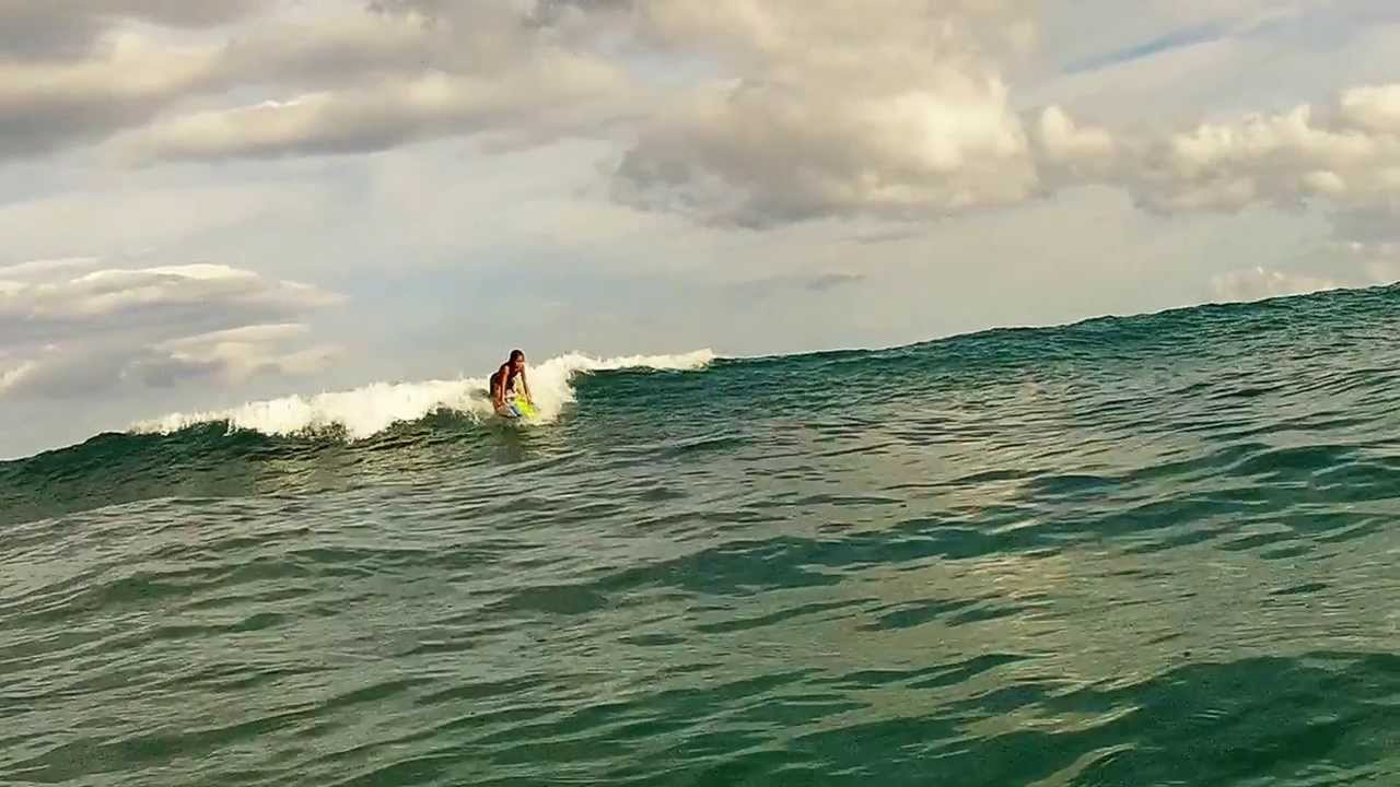 Family Surf Day at Castles Beach - YouTube