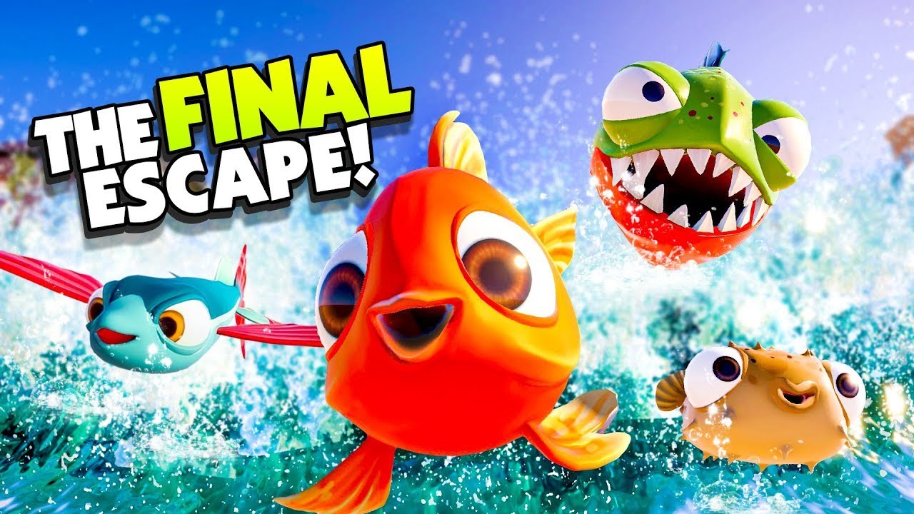 I am Fish Grand Finale | Escape from aquarium mall | I am Fish | G38 ...