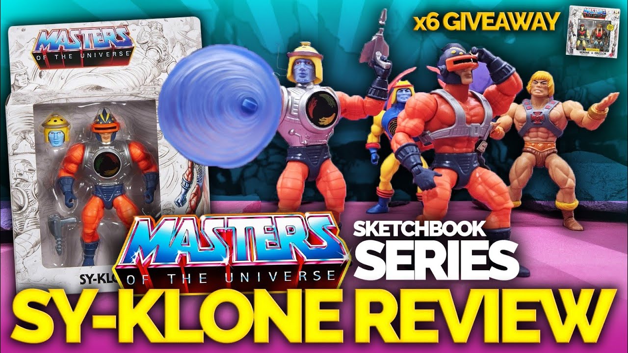 Motu Origins Sketch Book Series Sy-Klone REVIEW! - YouTube