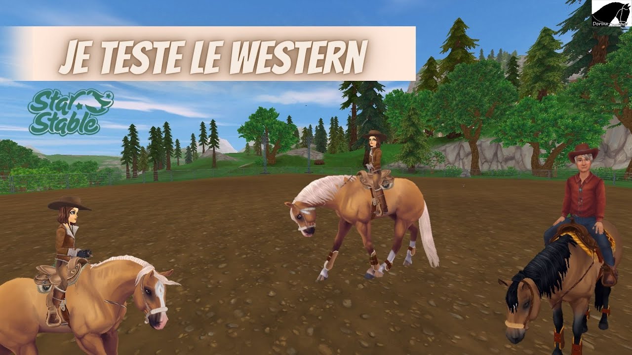 JE TESTE LE WESTERN (RP)| STAR STABLE - YouTube