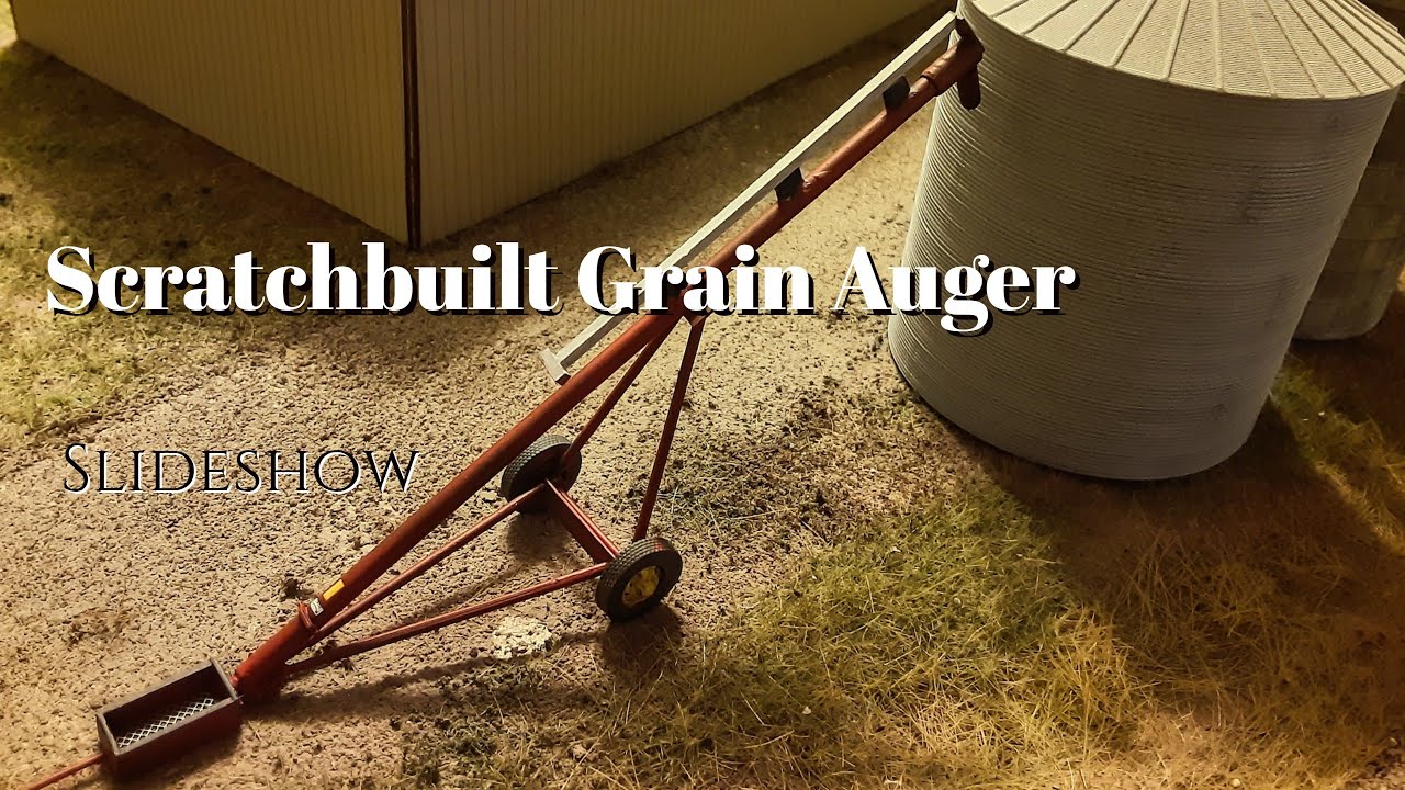 Scratchbuilt Grain Auger - YouTube