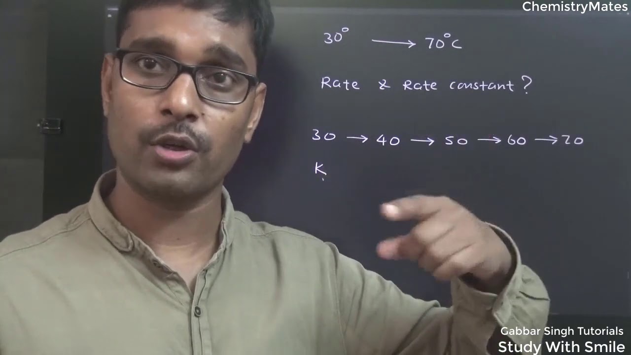 Chemical Kinetics 11 - Temperature coefficient - YouTube