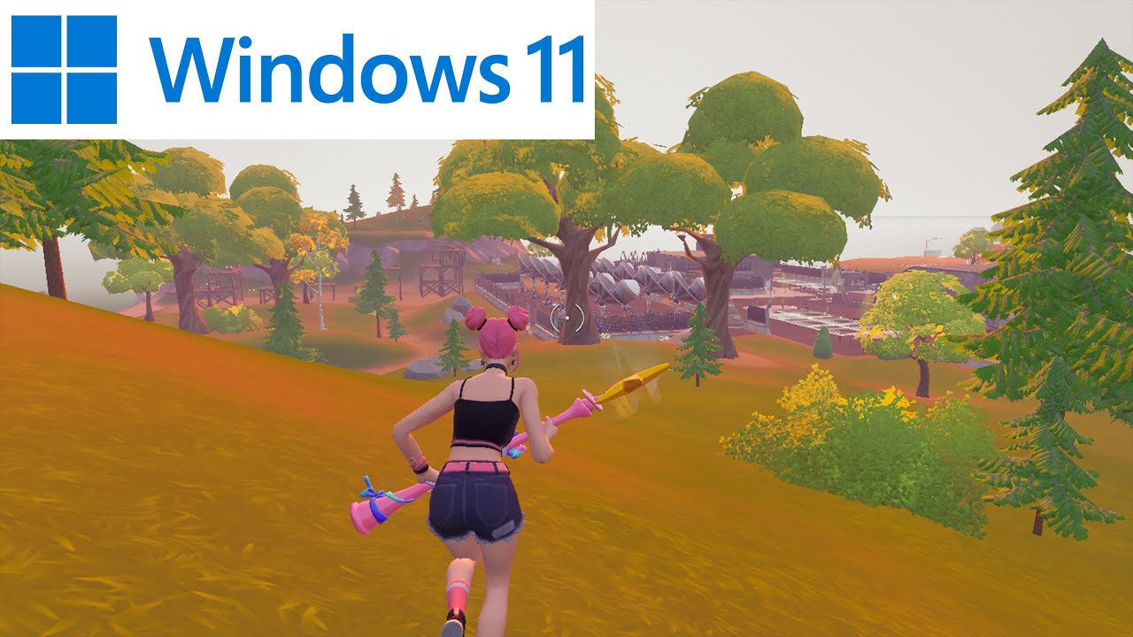 FORTNITE WINDOWS 11 - YouTube