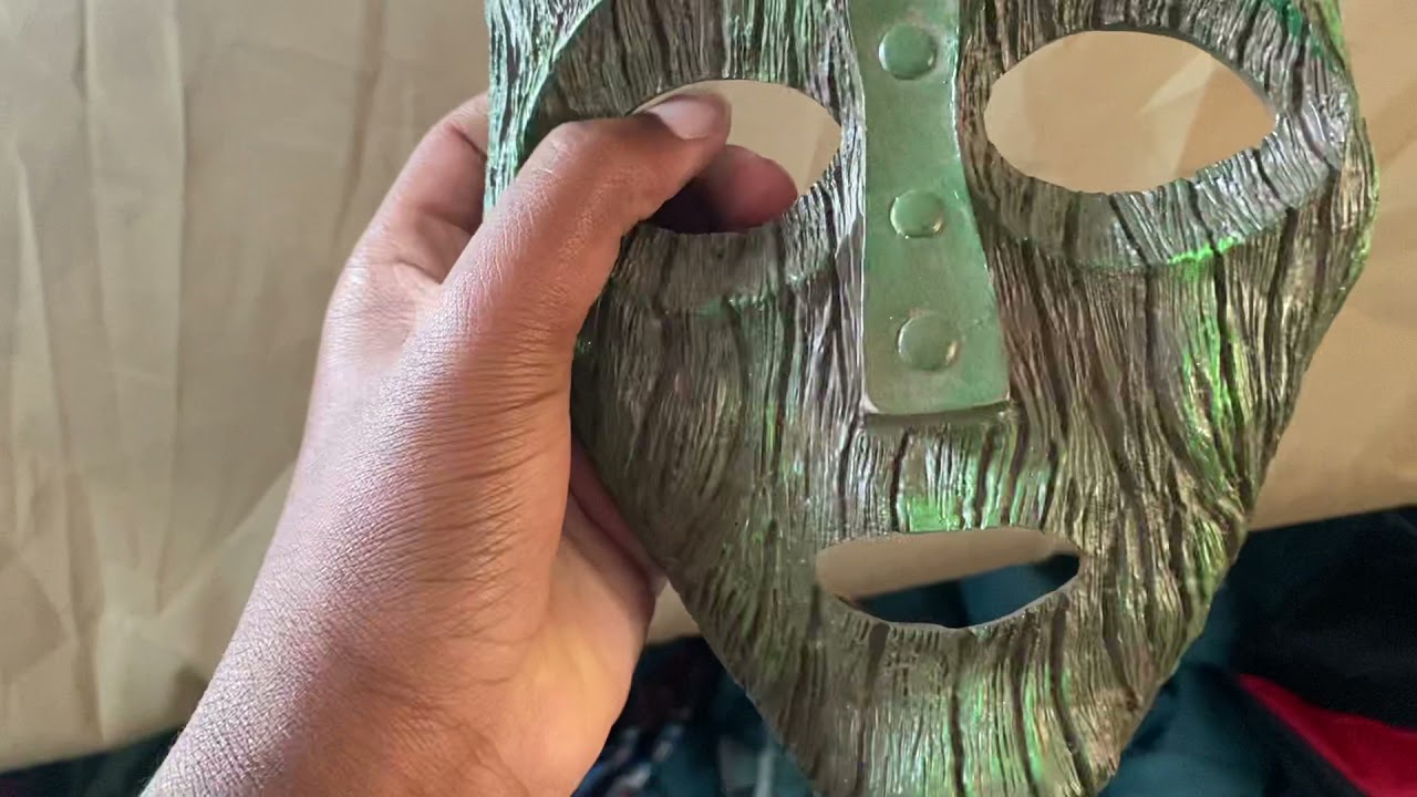 Loki Mask Replica from The Mask 1994 Jim Carrey and Cameron Diaz Review ...