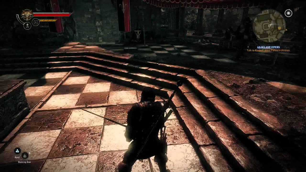 The Witcher 2 Dark Mode Kinslayer's Outfit - YouTube
