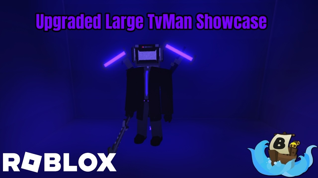 Upgraded Large TVMan Babft Showcase Skibidi Toilet - YouTube