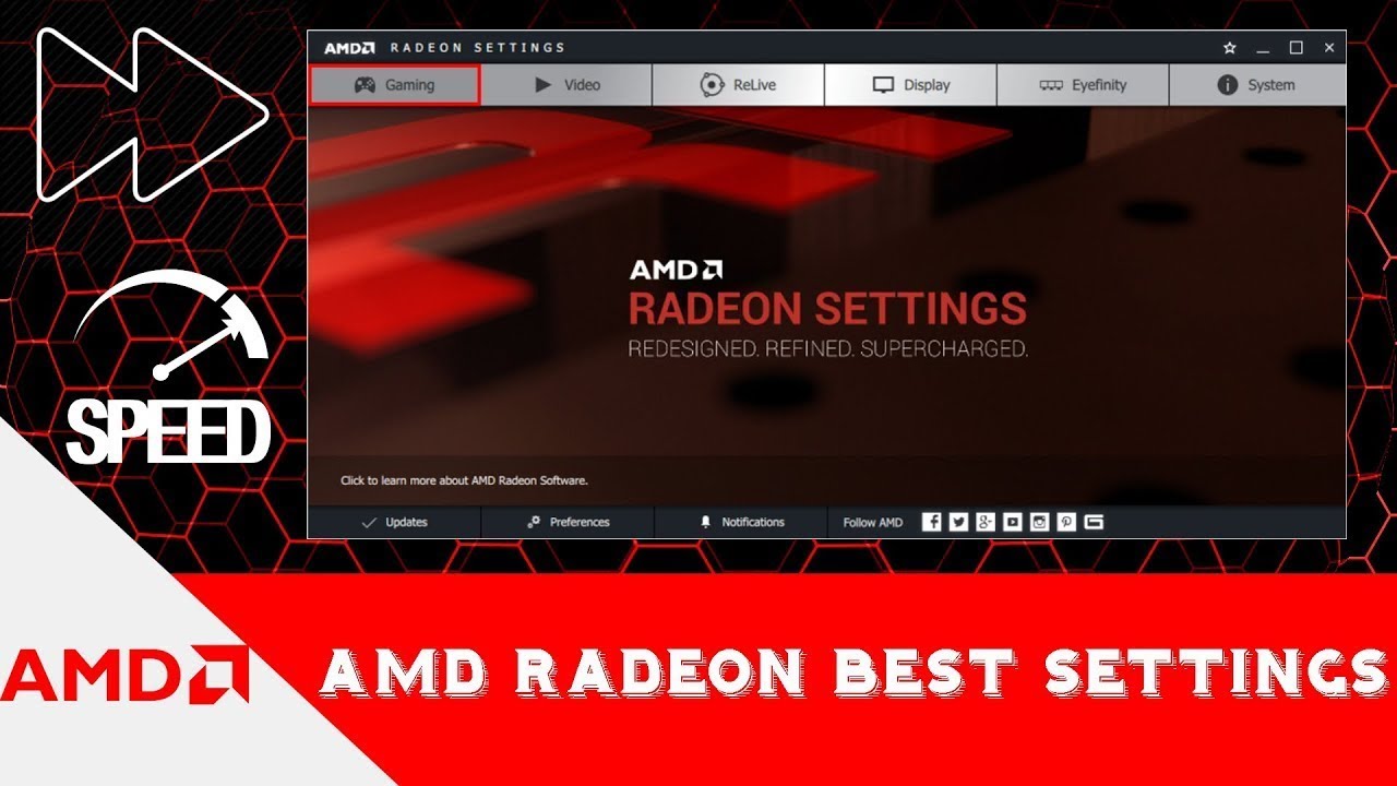 How to optimize AMD Radeopn Driver for GAMING || BEST FPS POSSIBLE ON ...