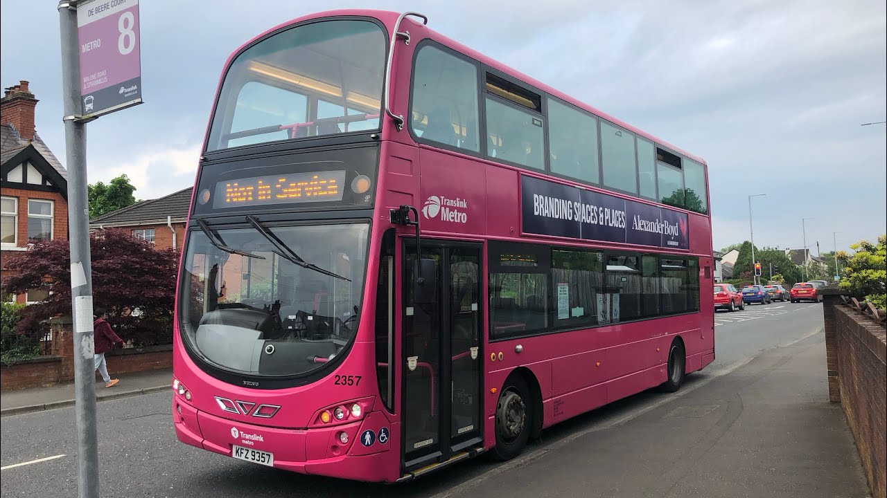 Translink Metro | Wright Gemini 2 Volvo B9TL | 2357 (KFZ 9357) | 8a to ...